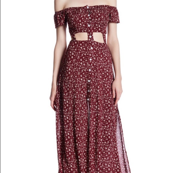 Reverse | Dresses | Reverse Cut Out Maxi Dress | Poshmark